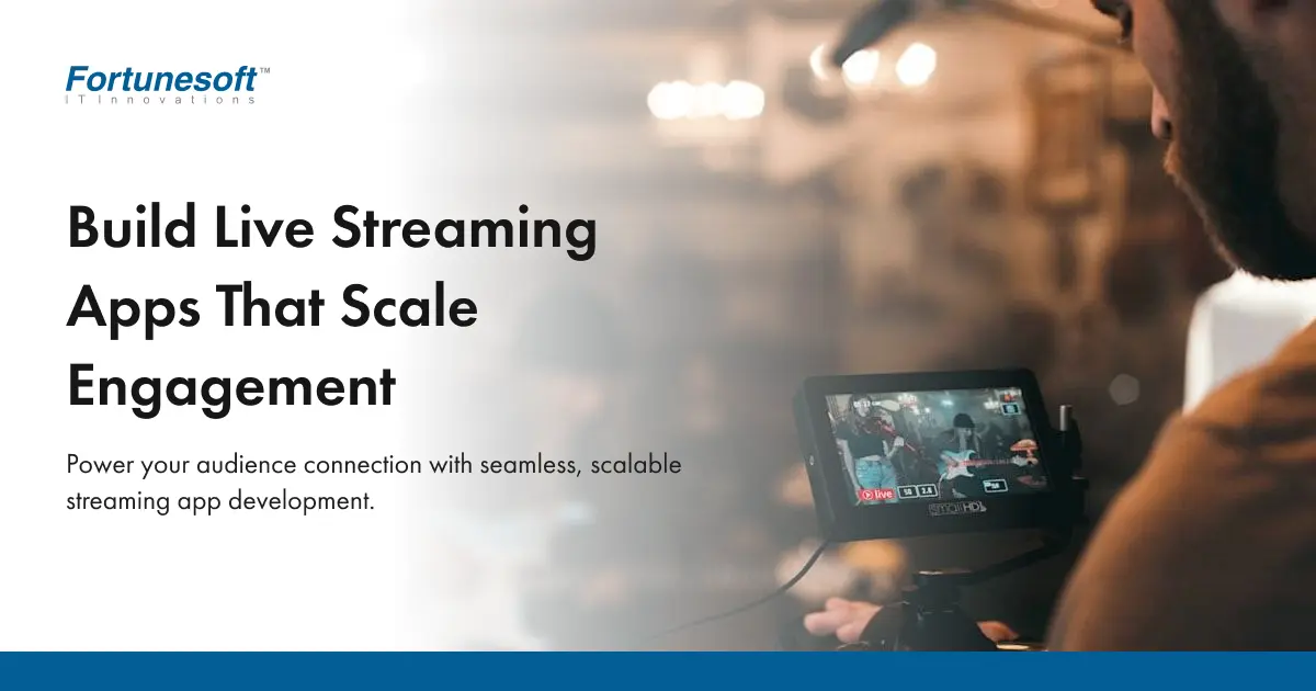 Live Streaming App Development Company | Live Streaming Solution