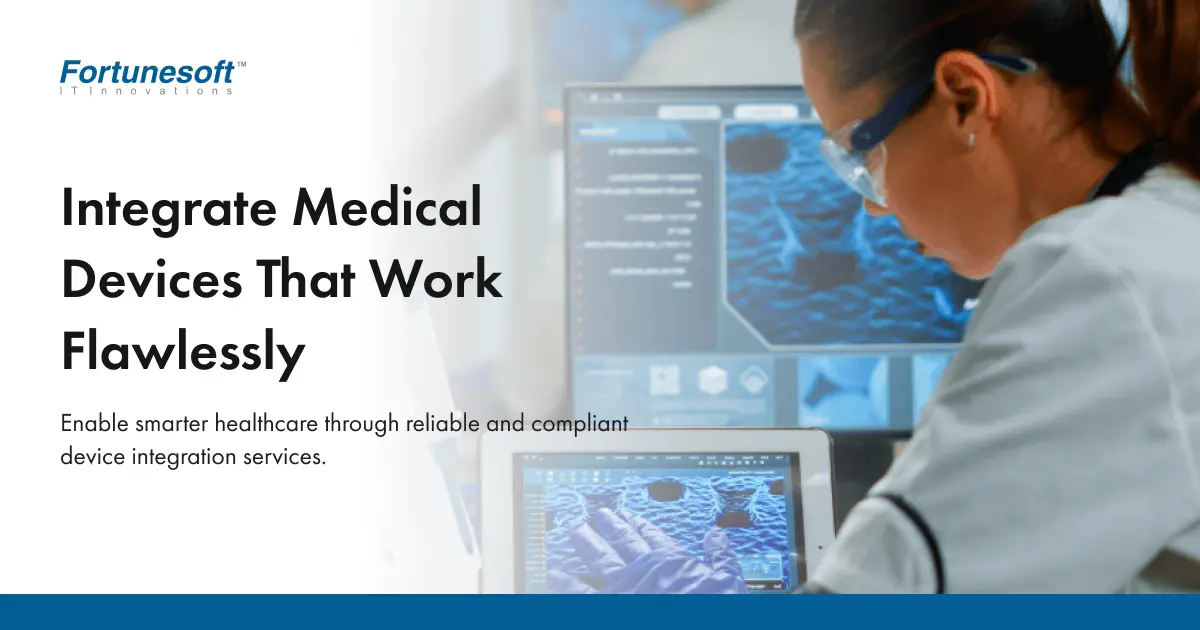 Medical device software integration service